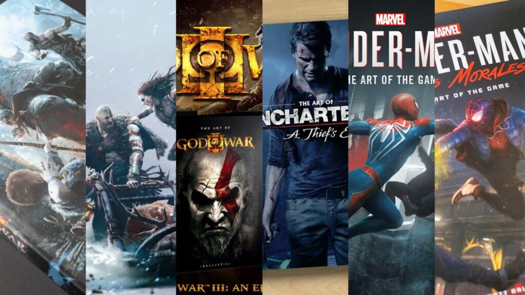 15 Must-Have PlayStation Exclusive Video Game Art Books - GameBaba Universe