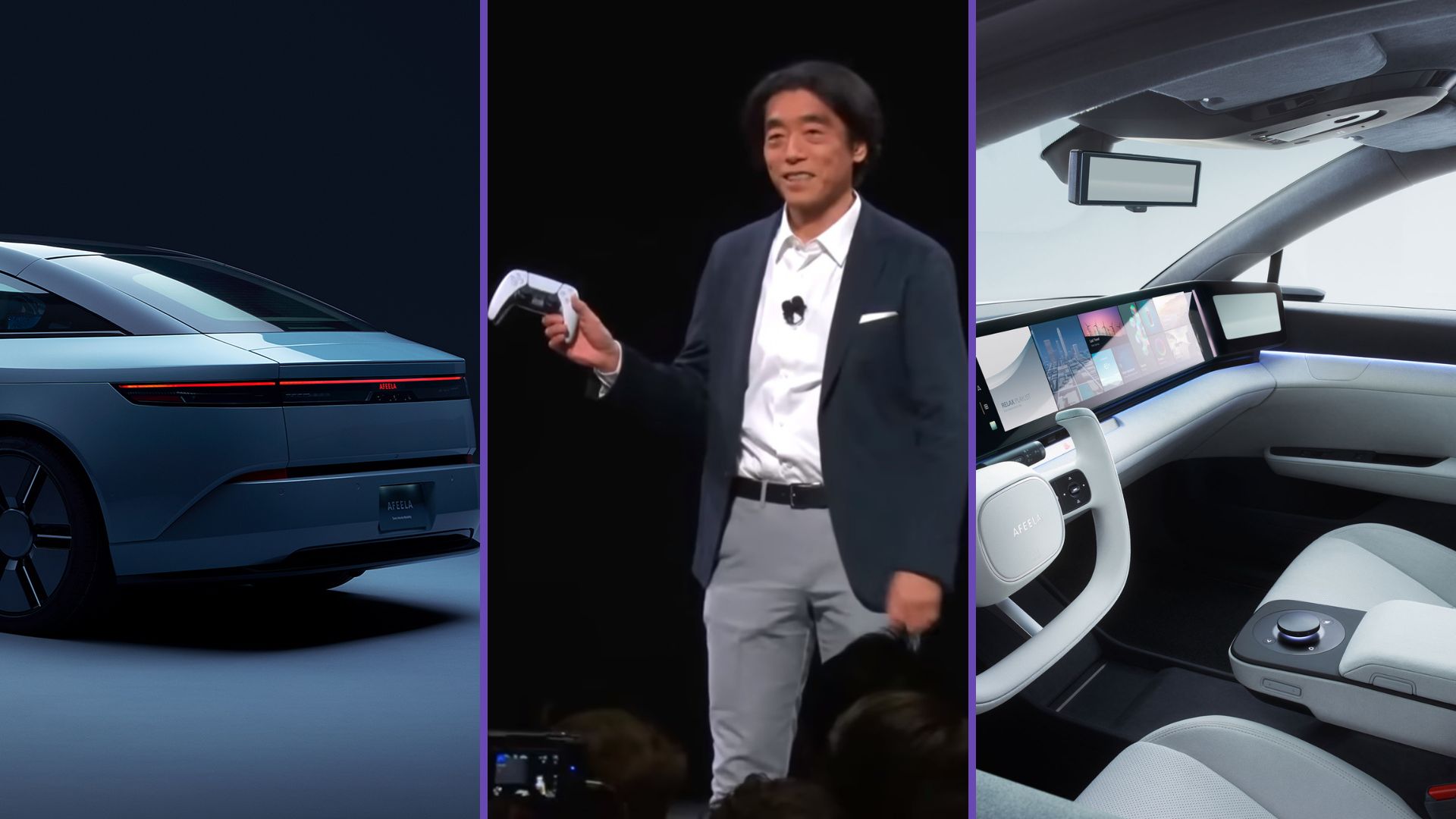 Sony Honda Mobility’s Afeela Driven Onto Stage With A PS5 Controller At CES - GameBaba Universe