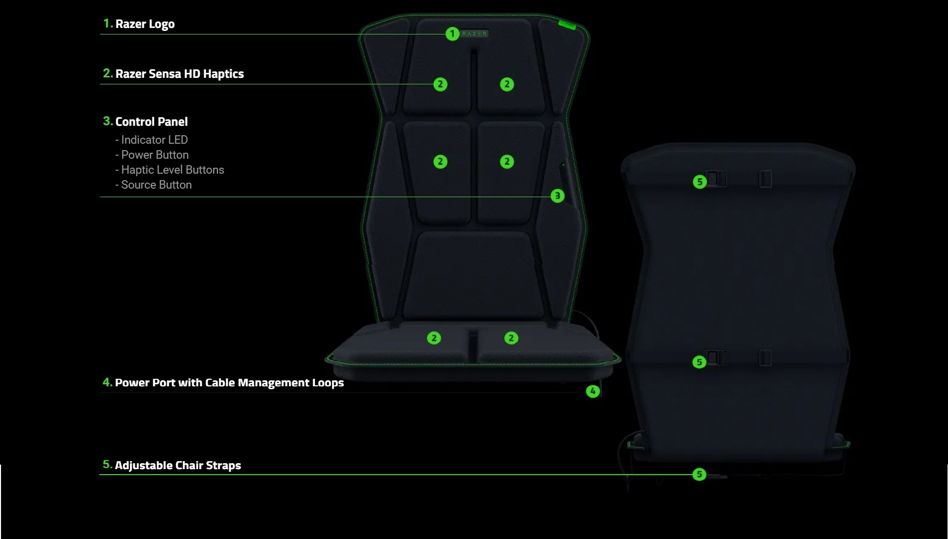 Welcome Razer Freyja, The 1st Ever Gaming Chair With Haptic Feedback ...