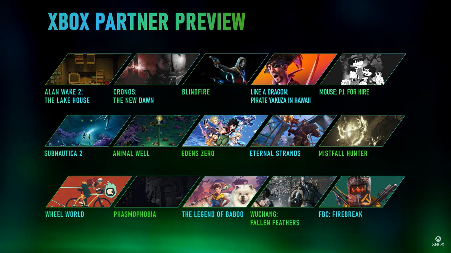 Xbox Partner Preview October 2024: Everything Announced - GameBaba Universe